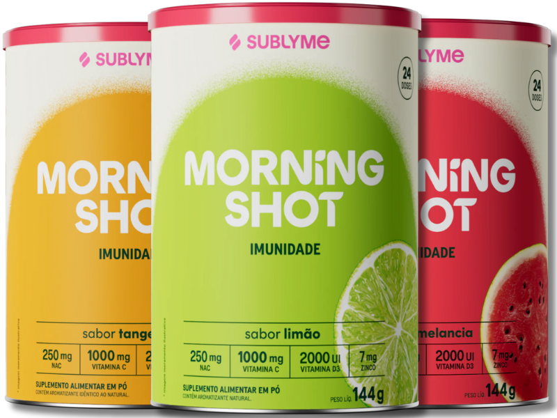 MORNING SHOT 2.0 144G - SUBLYME | Sua Saúde Distribuidora