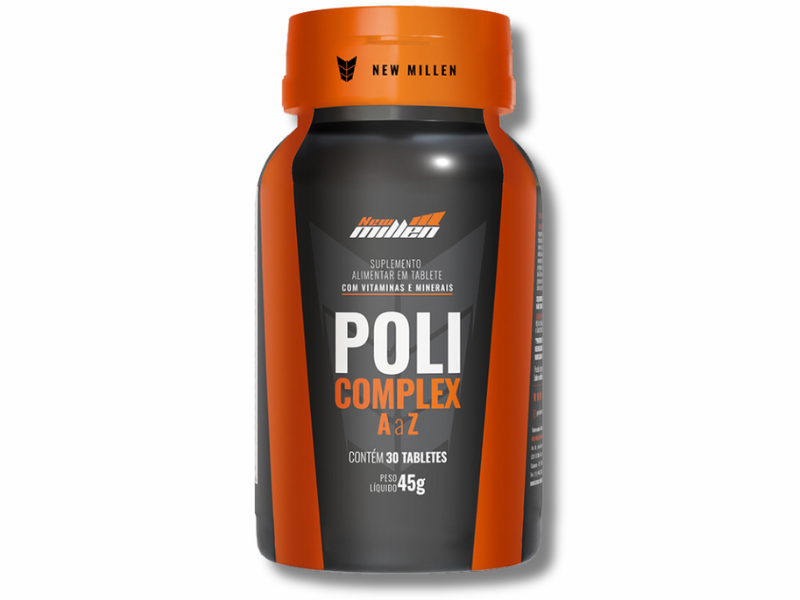 POLICOMPLEX POLIVITAMINICO 30COMP - NEW MILLEN | Sua Saúde Distribuidora